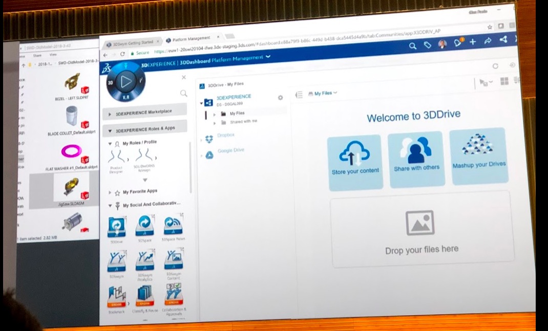 SOLIDWORKS World 2018: MySolidworks, 3DDrive and Community of Engineers ...