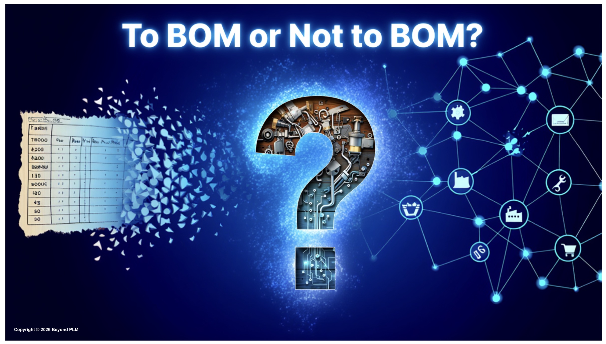 Thoughts and Questions Ahead of the BOMversation: To BOM or Not to BOM ...